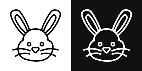 Easter Bunny Icon 40281378 Vector Art At Vecteezy
