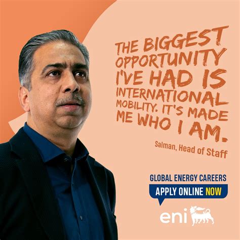 Salman Masood On Linkedin Eni Enicareers Globalopportunities