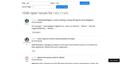 Rsk Github Issues Example Codesandbox
