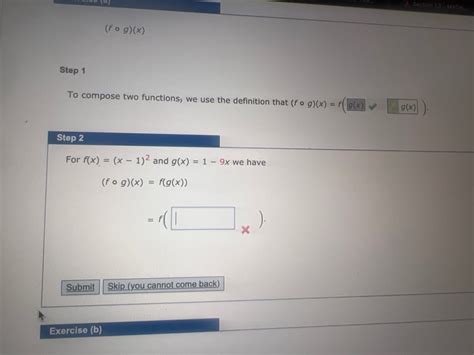 Answered: To compose two functions, we use the… | bartleby