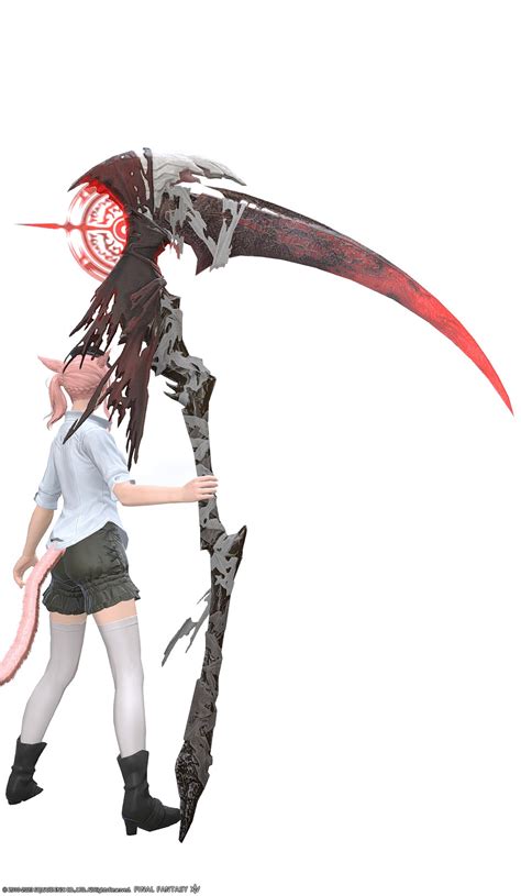 【ff14】アヴァターズサイス⚔️の見た目・入手方法（リーパー両手鎌）【神曲デザインコンテスト】 ミラプリライフ