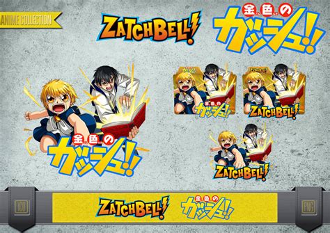 Konjiki No Gash Bell Zatchbell By Foldersiconslover On DeviantArt