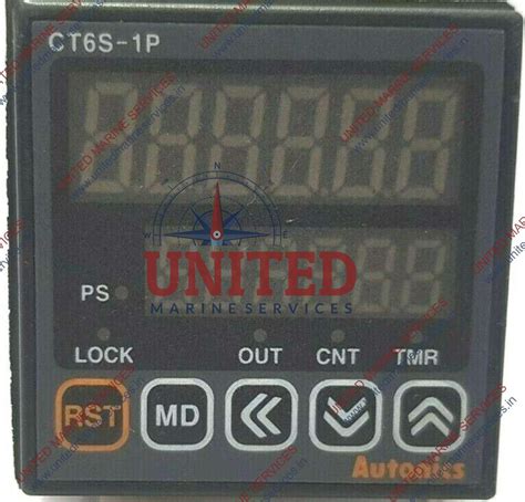Autonics Programmable Counter Timer Ct6s 1p4 United Marine Services