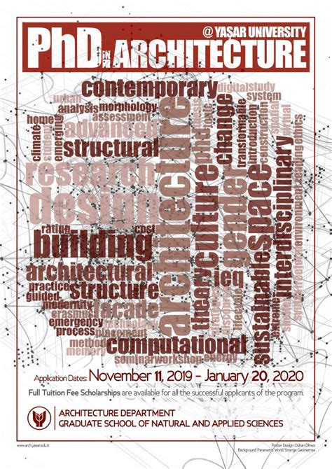Phd In Architecture Yaşar University