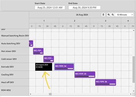 How To Manipulate This Tooltip In The Equipment Schedule Component
