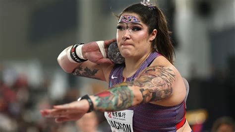 Chase Jackson Breaks American Record In Shot Put Yahoo Sports