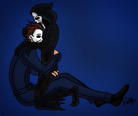 Michael Myers X Ghostface By Dudamietlicki On Deviantart