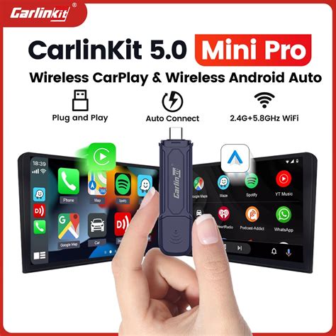 Carlinkit Mini Se Pro 2 In 1 Wireless Carplay Wireless Android Auto