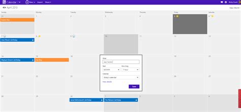 El Nuevo Calendario Outlook HoyEnTEC
