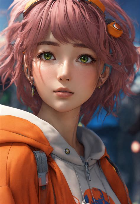 Lexica 3d Rendered Realistic 2020s Anime Dystopian Extroverted