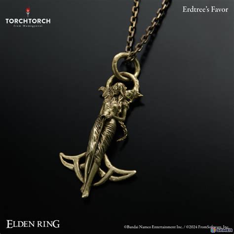 「elden Ring」の“黄金樹の恩寵”がペンダントに！torch Torchとのコラボアクセサリーが9月に発売 Gamer