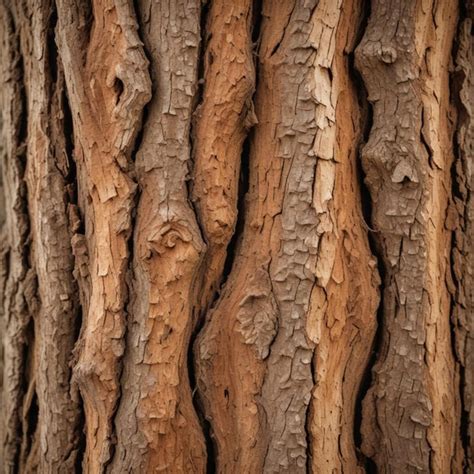 Premium Photo A Close Up Of A Tree Bark With A Missing Piece Of Bark