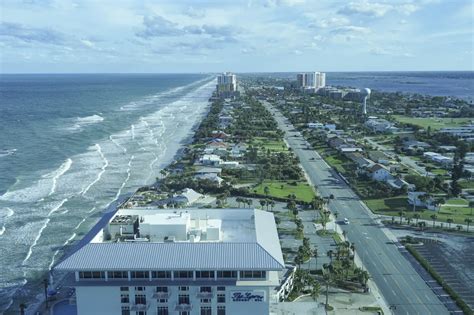 Aerial View Of Daytona Beach Florida After Hurricane Ian 3