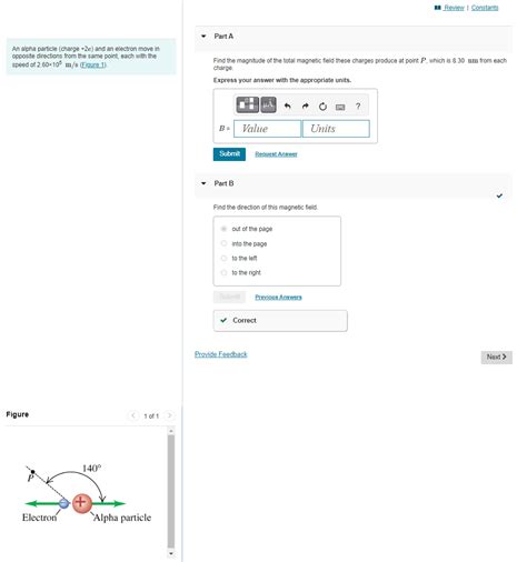 Solved An Alpha Particle Charge 2e And An Electron Move