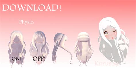 Download Cute Hair Mmd By Kurusou On Deviantart
