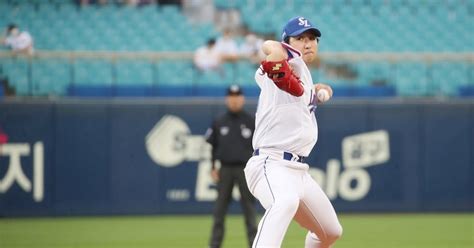 삼성 최채흥의 역투