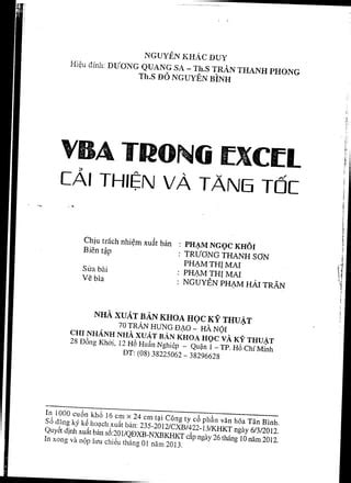 VBA trong excel cải thiện và tăng tốc với tuyệt chiêu xử lý 11 lỗi