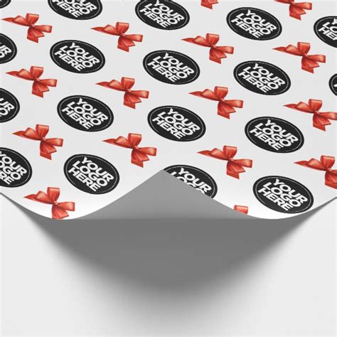 Create Your Own Custom Business T Wrapping Paper Zazzle