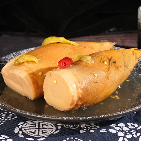 Golden Bamboo Shoots Hand Peeled Bamboo Shoots Internet Celebrity Hand