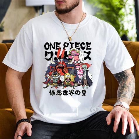 Funny One Piece Spongebob Design Merch