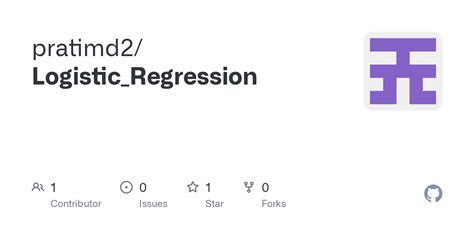 Github Pratimd Logistic Regression