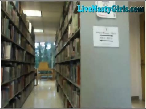 Cam Girls Get Naked In Library 3