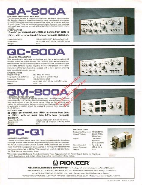 1974-Pioneer-4-Channel-Equipement-US