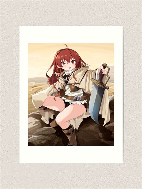 Mushoku Tensei Eris Boreas Greyrat Art Print For Sale By Rbbch