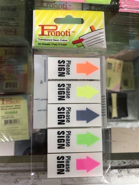 Giấy Note Please Sign Pronoti 45649 VĂn PhÒng PhẨm NgỌc Lan