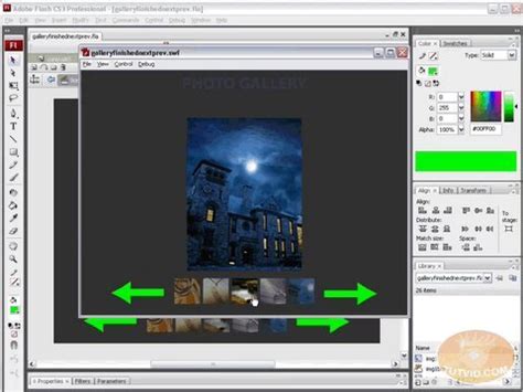 Creating Next Previous Buttons Actionscript Tutorial
