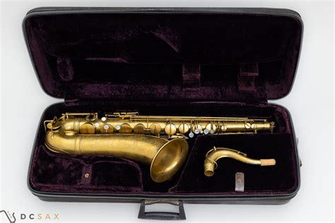 1932 Selmer Super Sax Cigar Cutter Tenor Saxophone Fresh Overhaul