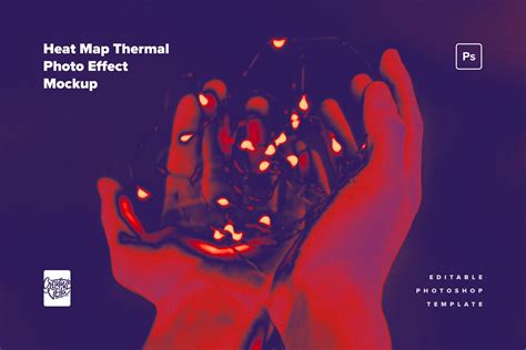 Heat Map Thermal Photo Effects Design Cuts