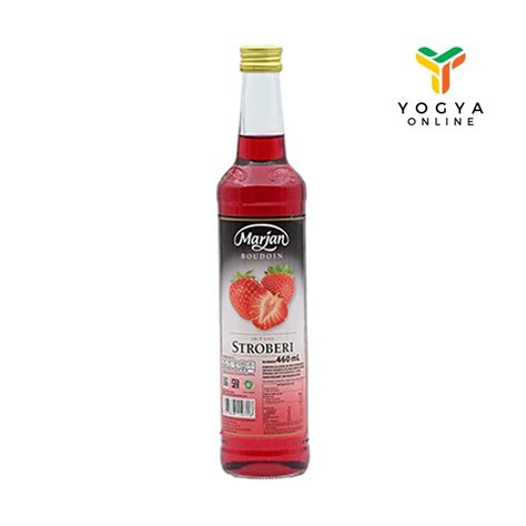 Jual Marjan Boudoin Strawberry 460ml Shopee Indonesia