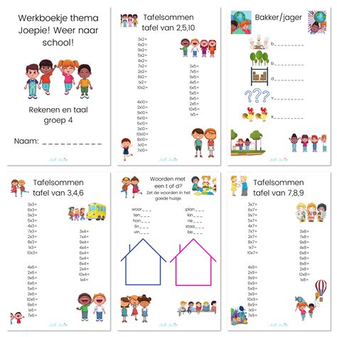 Juf Julie Splitsen Voor Groep Deze Werkboekjes Facebook Off