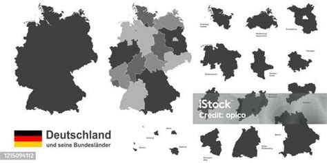 독일 및 연방 주 튀링겐에 대한 스톡 벡터 아트 및 기타 이미지 튀링겐 지도 헤세 독일 Istock