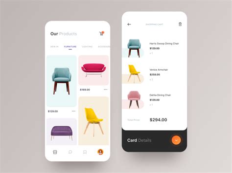 e commerce app interface app interface design mobile app design