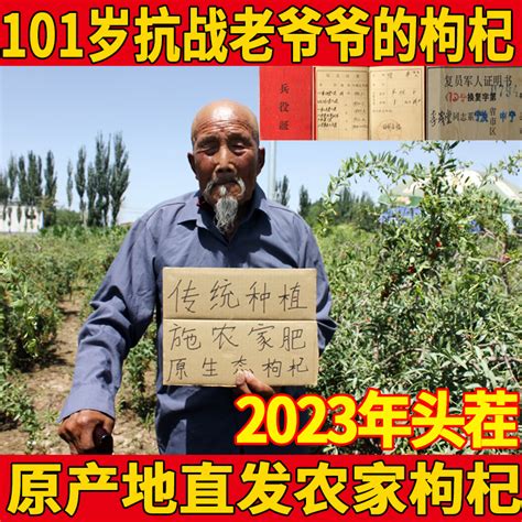 2023年头茬正宗宁夏枸杞子中宁特级苟自然红免洗即食500g天然构杞虎窝淘