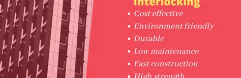 Interlocking Blocks Advantages Of Interlocking Blocks