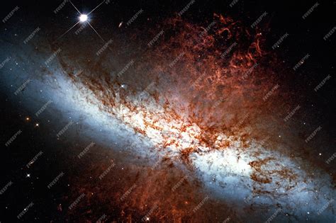 Premium Photo Messier 82 Cigar Galaxy Or M82 In The Constellation