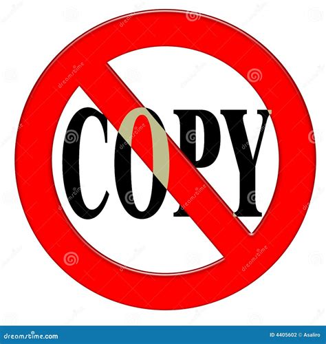 Do Not Copy Stock Illustration Illustration Of Alert 4405602