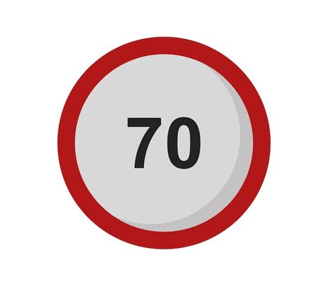 premium vector speed limit