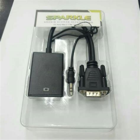 Jual VGA Male To HDMI Female Shopee Indonesia