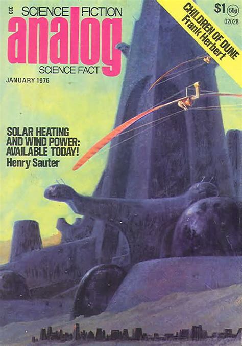 Analog Science Fact Fiction January 1976 Science Fiction