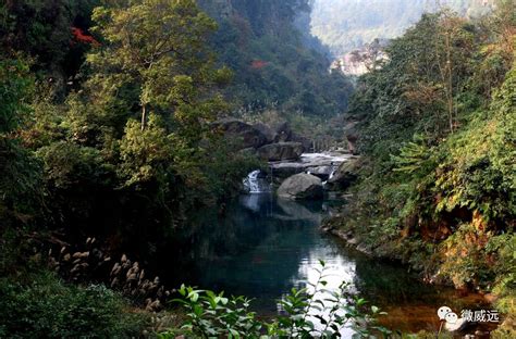 威远黑凼子大峡谷 威远黑凼子耍水 威远黑凼子好玩吗 大山谷图库