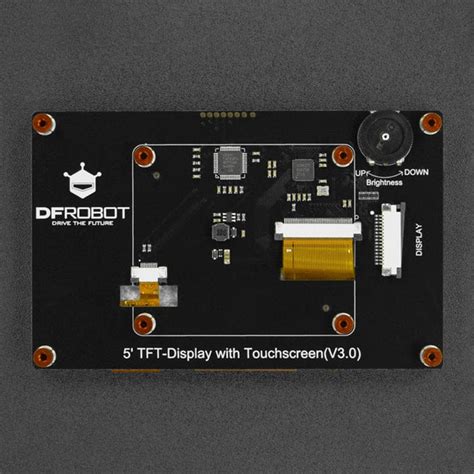 5 800 X 480 Tft Raspberry Pi Dsi Touchscreen Discontinued The Pi Hut