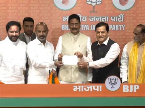 Telangana Congress Leader Marri Shashidhar Reddy Joins Bjp And Slams K