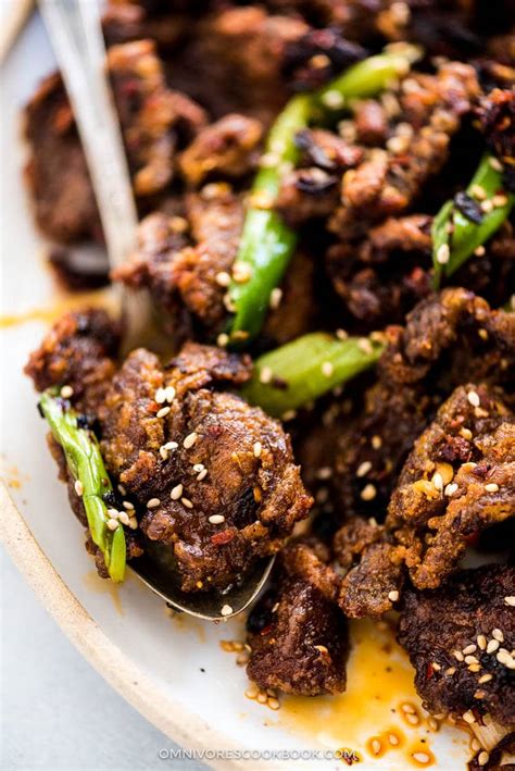 4 Ingredient Sichuan Crispy Beef Omnivores Cookbook
