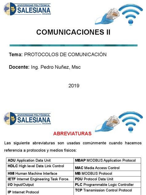 Protocolos Modbus Profibus Profinet Pdf Protocolos De Internet
