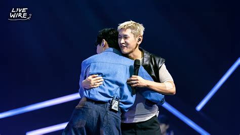 250830 So Soo Bin And Crush From Mnet Cuvoice Instagram Update At Mnet Live Wire Show Kpopping