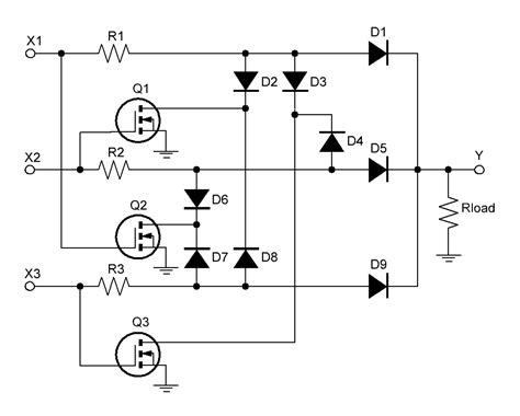 Simple Xor Logic Elements On Transistors Edn